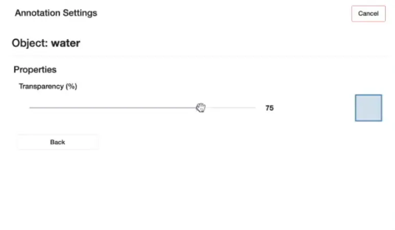 Precise Segmentation using Labellerr's Transparency Adjustment